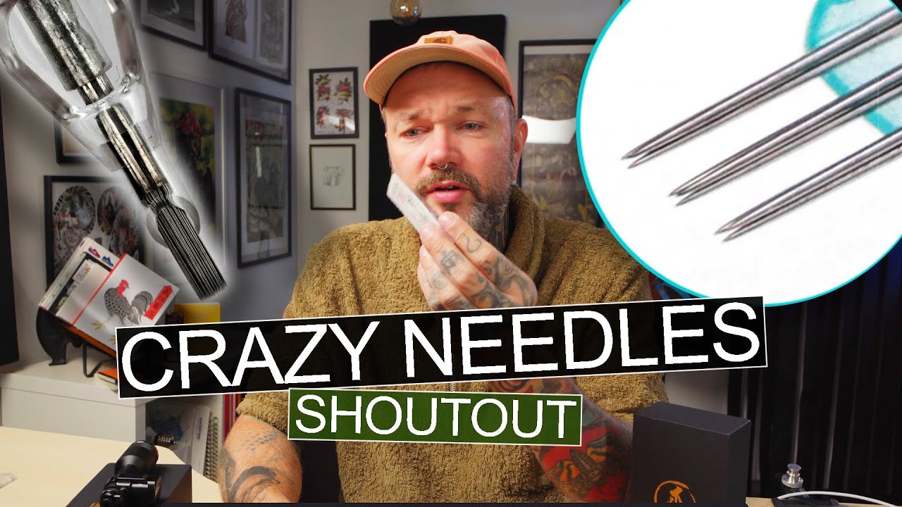 Crazy Ink Claw needles 88rs, 3x3mag - shoutout - YouTube