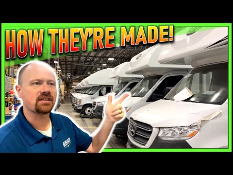 Jayco Class C Motorhome Factory Tour!! - YouTube