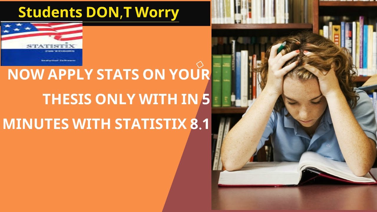 How to apply One Way ANOVA on thesis | Statistix 8.1 |Easy Method #CRD ...