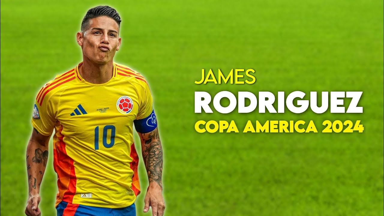 James Rodriguez is the Best Player in The copa America 2024 - YouTube