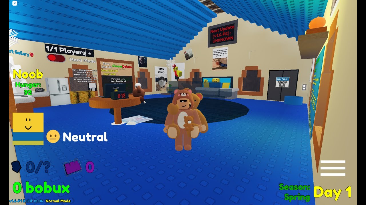 Cameron the reactor playing roblox Raise a Noob - YouTube