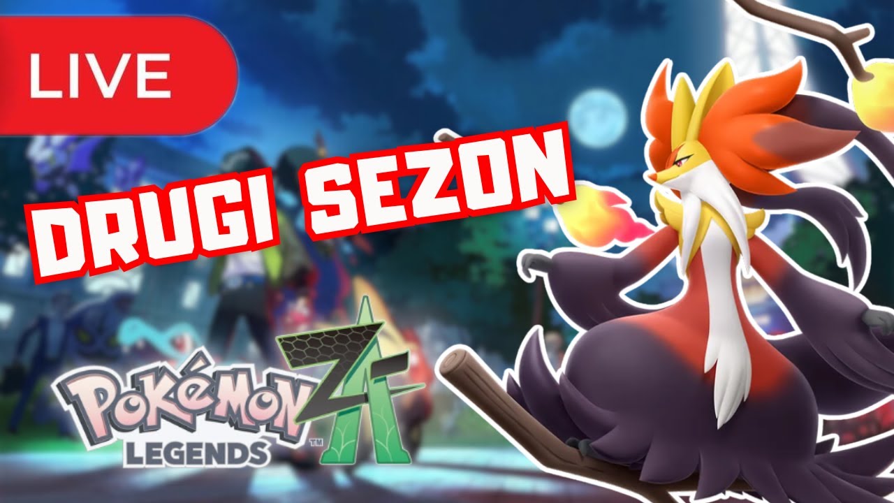 [NA ŻYWO] 17:30 TRAILER DO DLC + WBIJAM RANGĘ A | POKEMON LEGENDS: Z-A ...