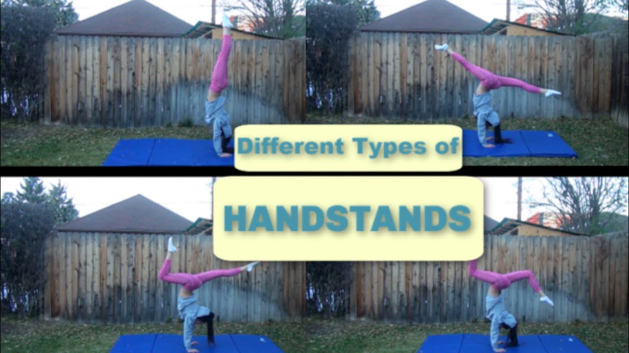Different Types of Handstands | Gymas 2018 Day 2 - YouTube