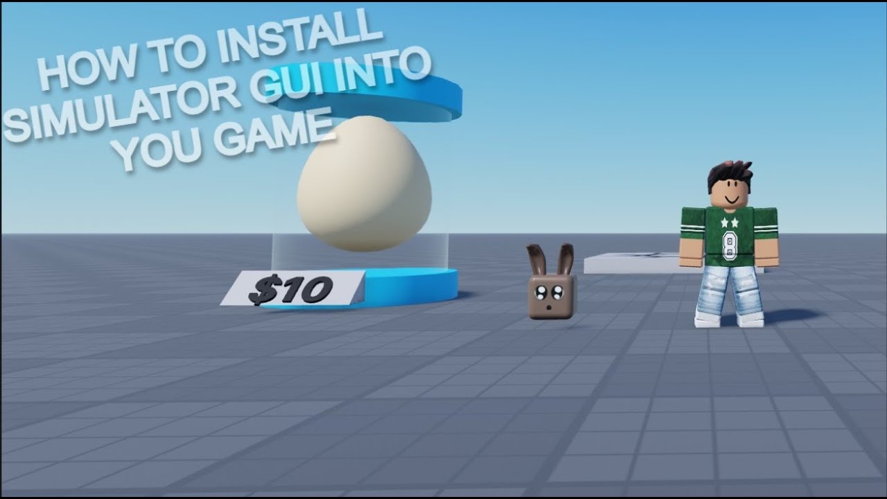 How to Make simulator gui | Roblox Studio Tutorial - YouTube