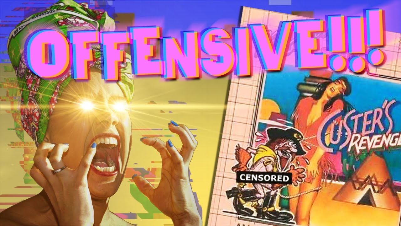 Top 5 Most Offensive Controversial Video Games | Captain General - YouTube