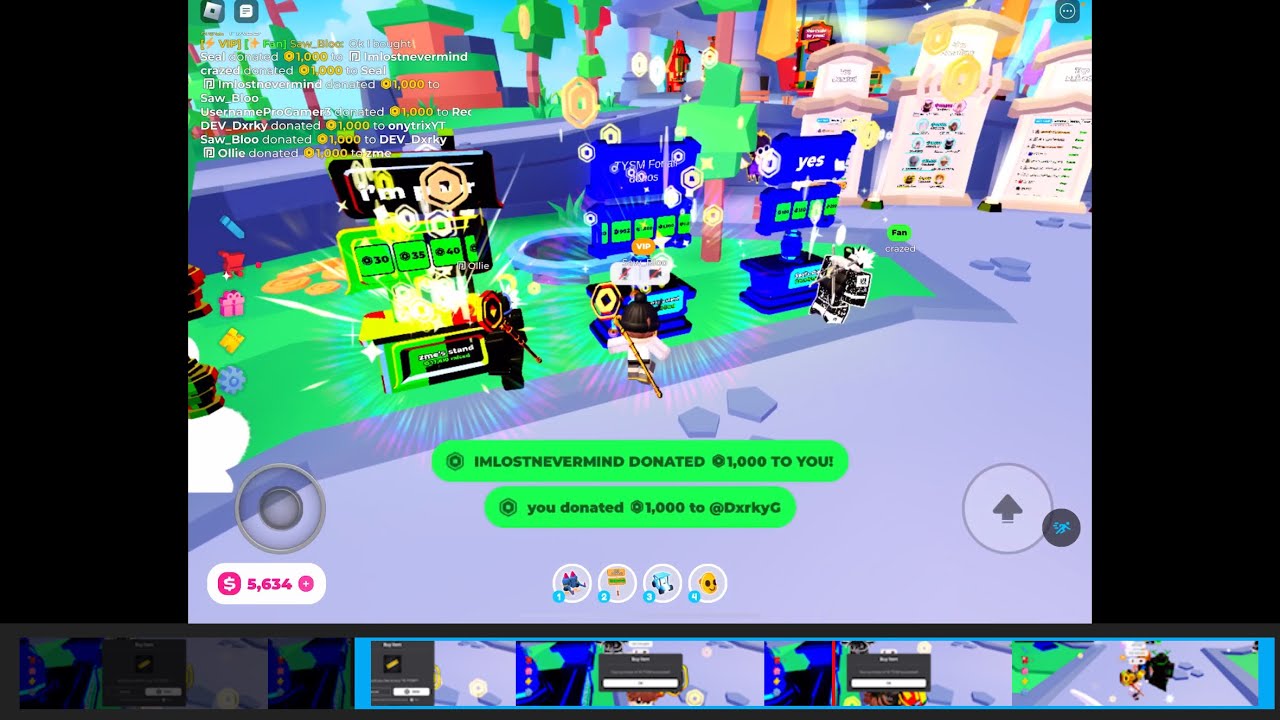 Crazy donation madness! - YouTube