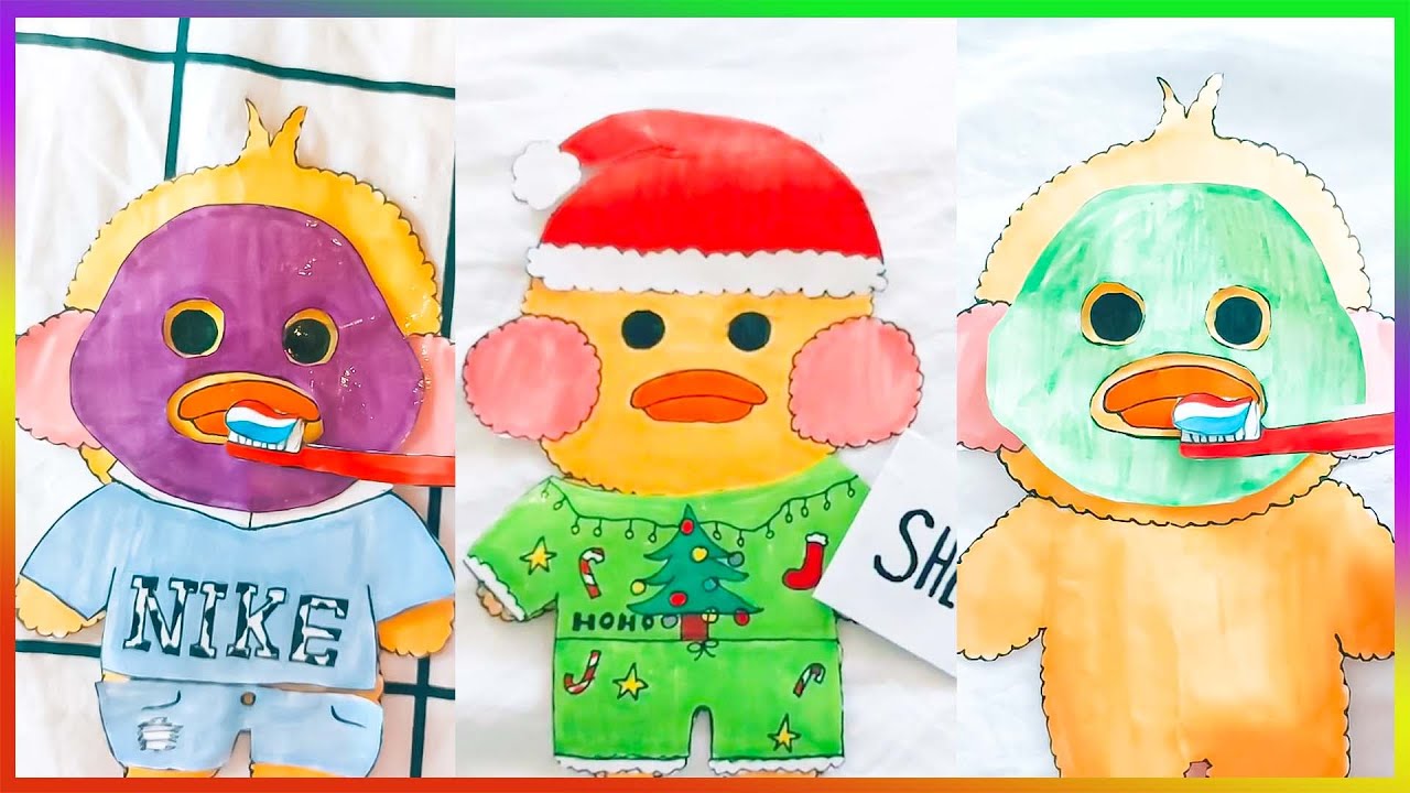 🎨 ️ Draw cute duckling 🎨 ️ 🎨 ️ - YouTube