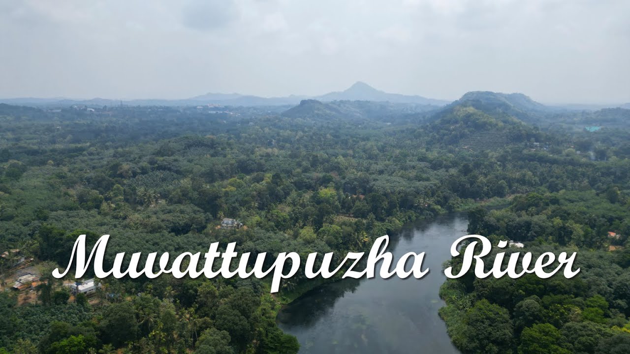 Muvattupuzha River | Aerial Views | Drone Visuals | 4K - YouTube