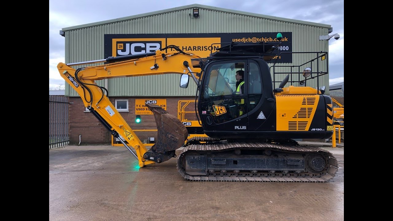 FOR SALE: 2018 JCB JS130LC - YouTube