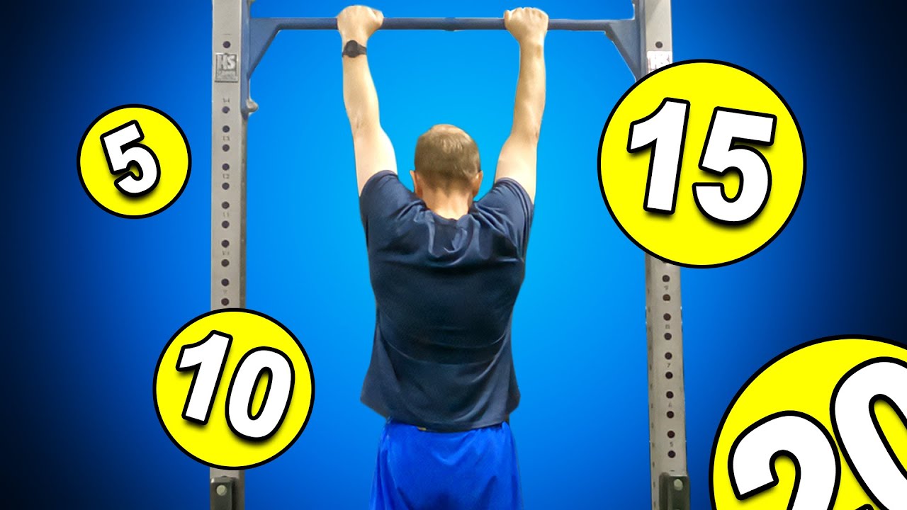 Max Pull Up Test | 52 year old man does pull-ups - YouTube