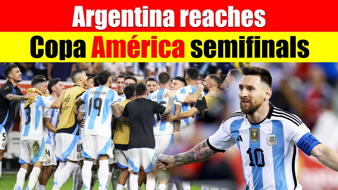 Argentina reaches Copa América semifinals, beats Ecuador 4-2 on penalty ...