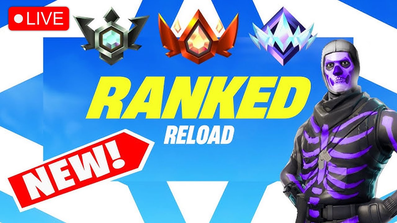 🔴LIVE Ranked Reload Update | Vertical Stream | #fortnite #shorts - YouTube