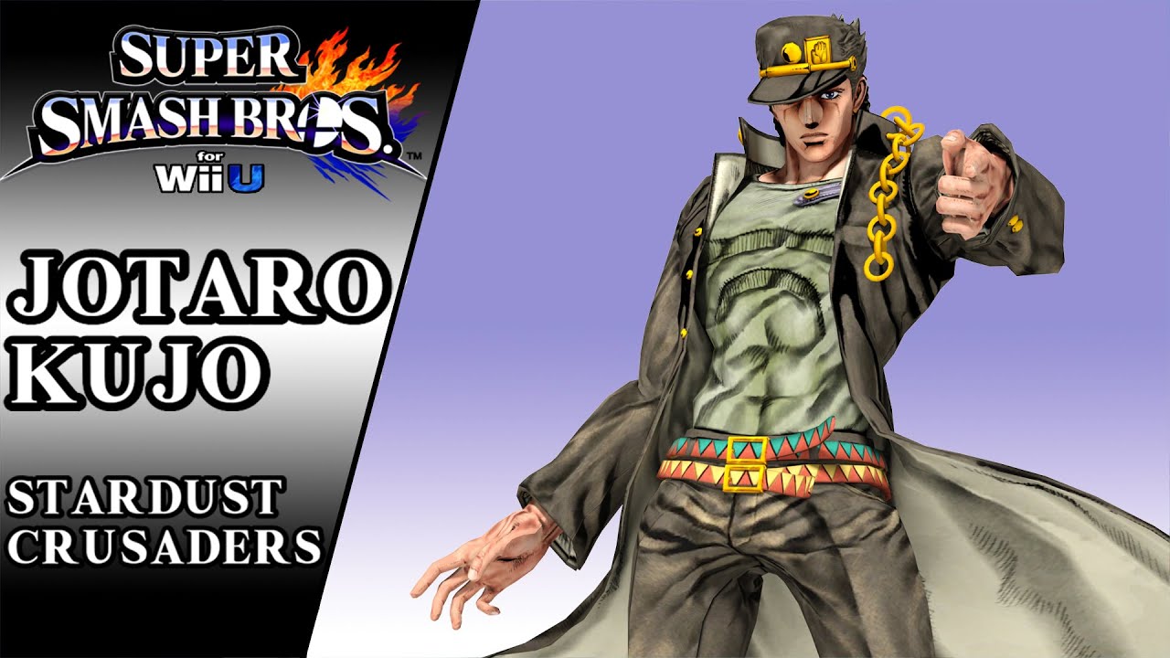 Jotaro Kujo (Mod Preview) | Super Smash Bros. for Wii U - YouTube
