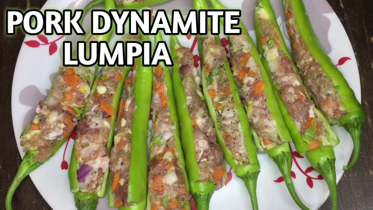 MASARAP Gawing Pulutan | Pork Dynamite Lumpia | lutong pinoy - YouTube