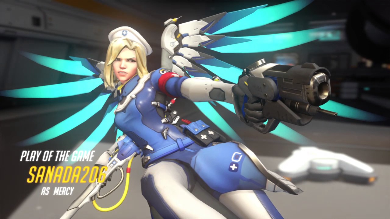 Overwatch: Mercy Saves The Game! - YouTube