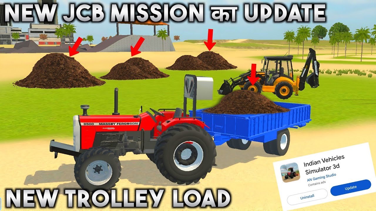 Jcb Mission का New Update आ गया in Indian Vehicles Simulator 3D ...