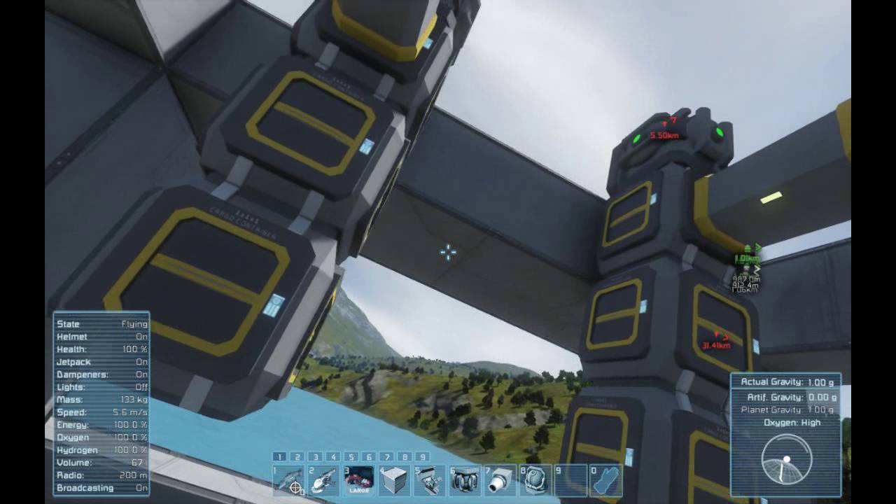 Space Engineers Ice Mining Rover - YouTube