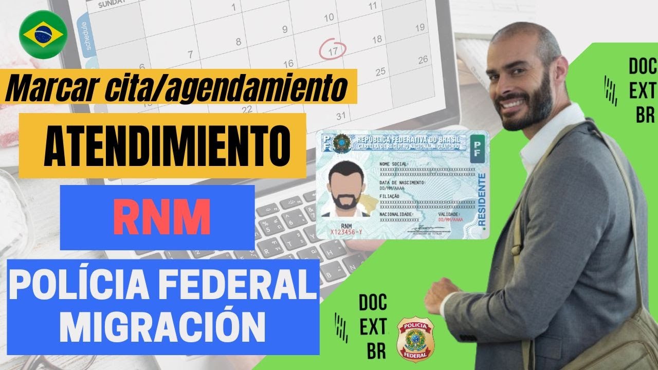 Marcar cita/agendamiento (RNM) Policia federal migración - Brasil - YouTube