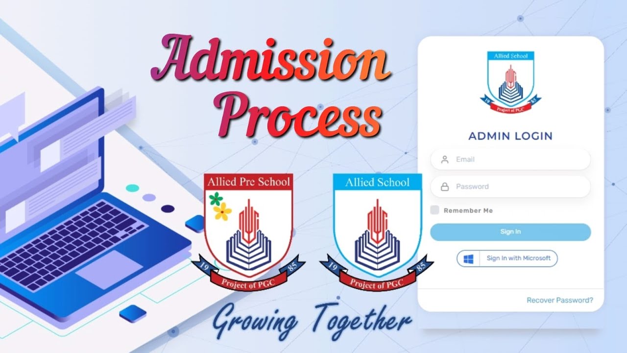 Admission Process on AIMS | Allied Schools | How to use Aims - YouTube