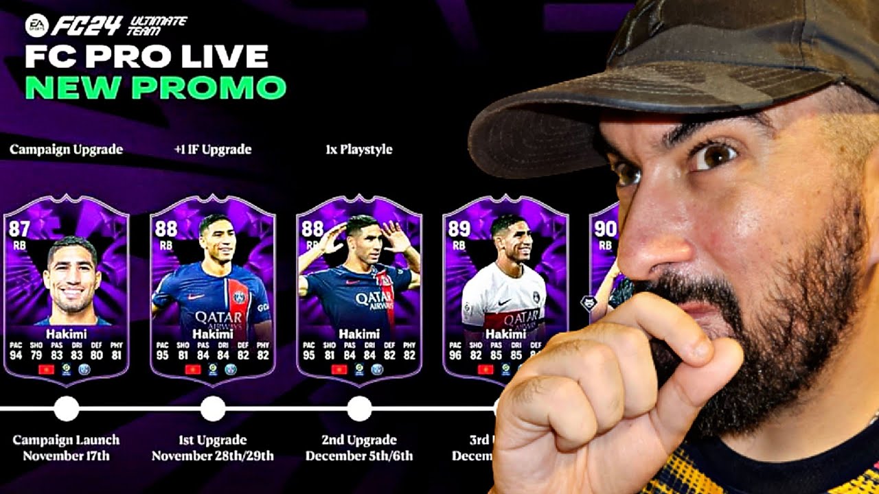FC 24 : TOUT SAVOIR SUR L'EVENT "FC PRO LIVE" LES JOUEURS PRO SONT A L ...