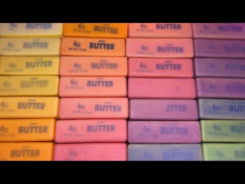 Butter Wax Cracking ASMR| Gradient Colors 