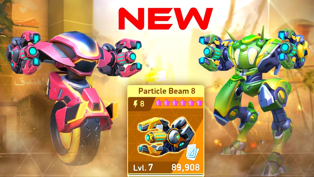NEW WEAPON Particle Beam with Tengu & Killshot - Mech Arena - YouTube