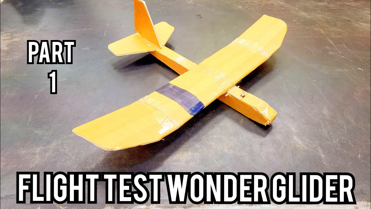 Flite Test Wonder Glider Build Instructions PART 1 - YouTube