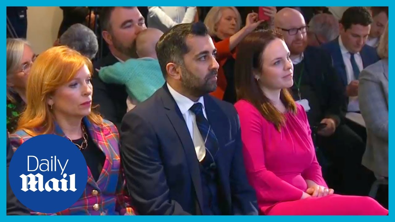 BREAKING: Humza Yousaf elected as new SNP leader - YouTube