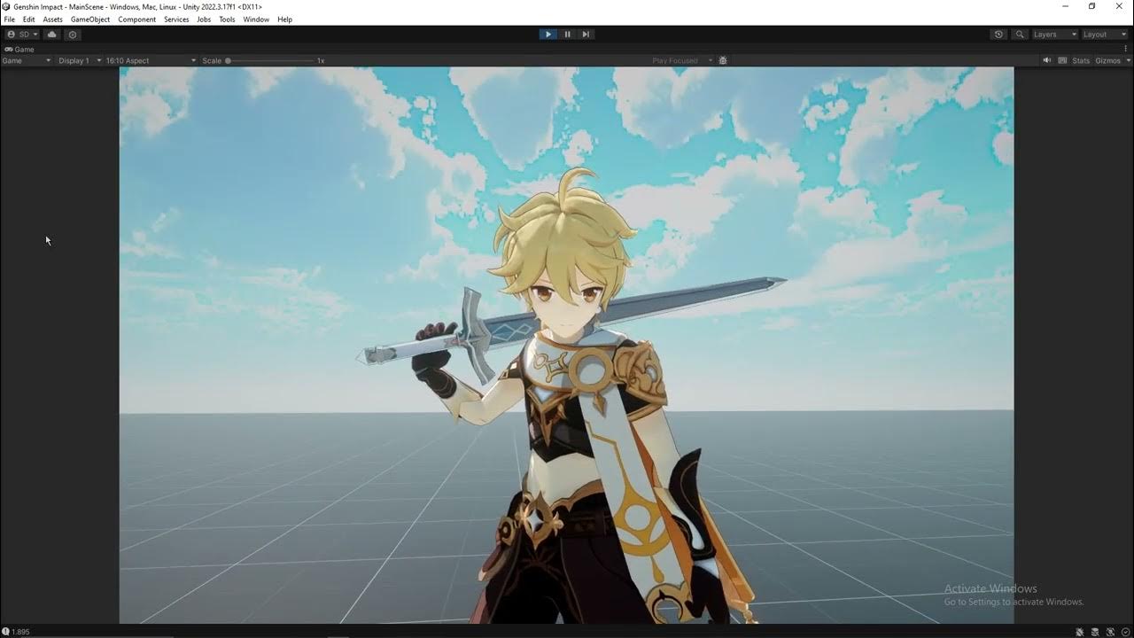 Genshin Impact Attack Combo (Unity 3D) - YouTube