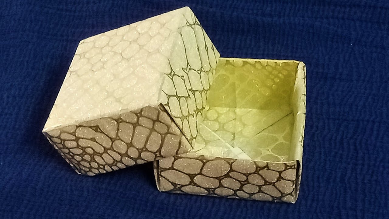 DIY || Paper Box Making || Paper Box Craft - YouTube