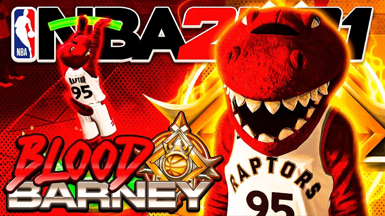 Legend blood barney needs to be arrested in NBA2K21 current gen - YouTube