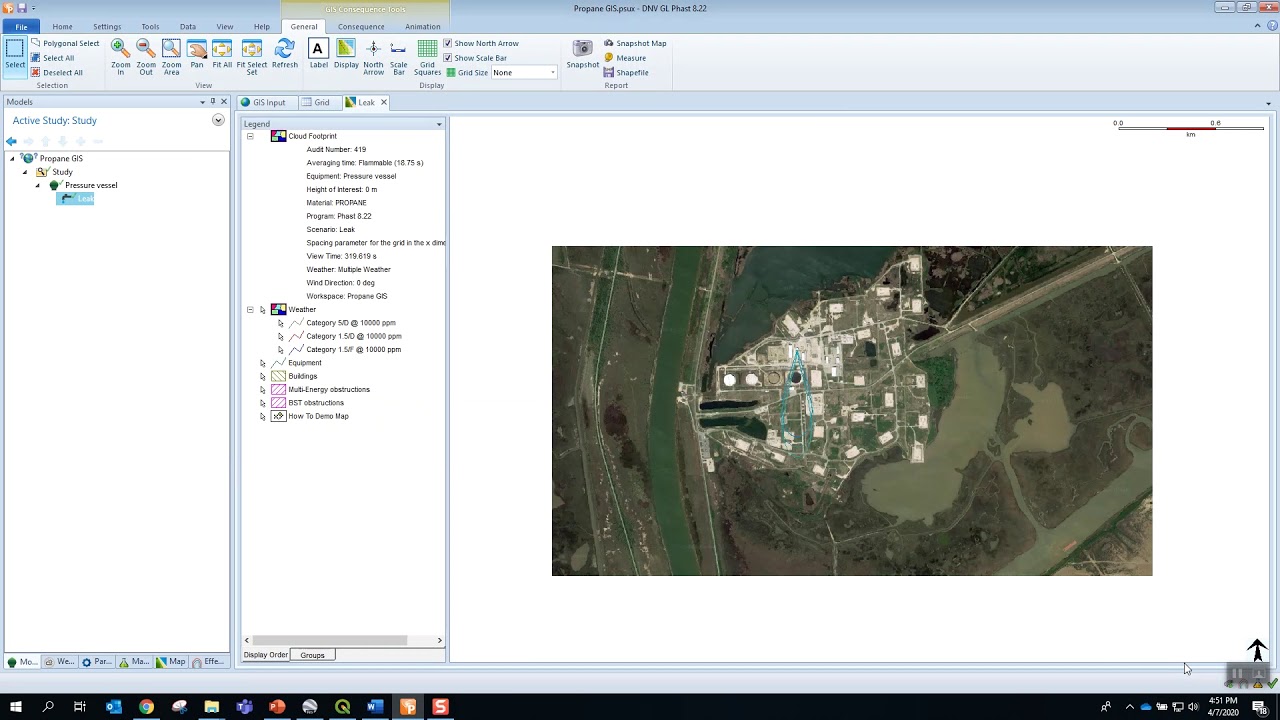 How to export Phast and Safeti results to Google Earth Part 3 - YouTube