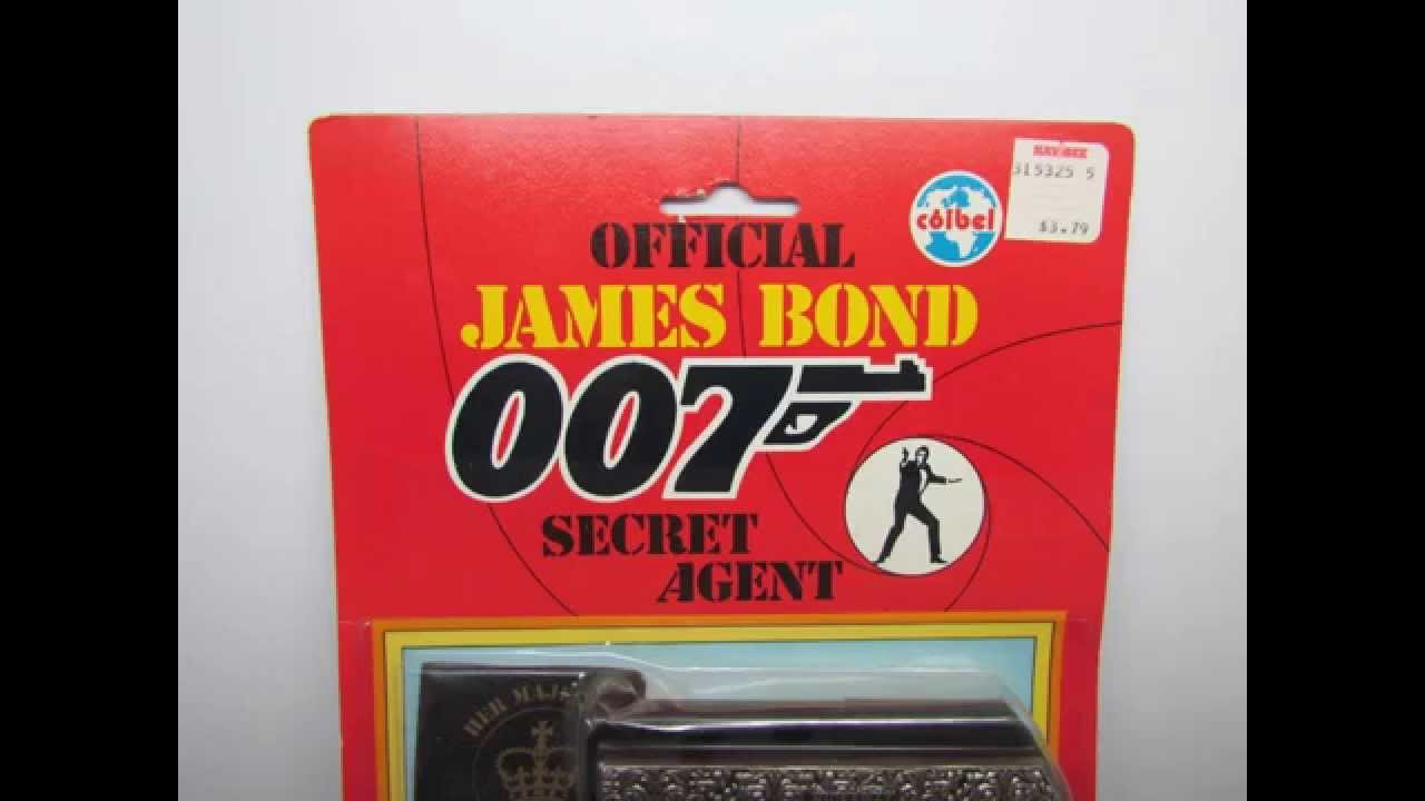 007 Official James Bond Secret Agent Cap Gun by Corbel Spain Hideaway ...