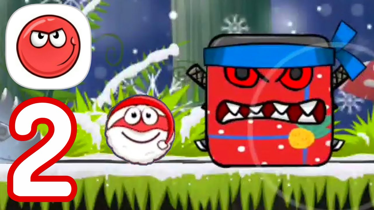 Red Ball 4 Christmas-(Gameplay 2)-Niveles Del 16 Al 30 - YouTube