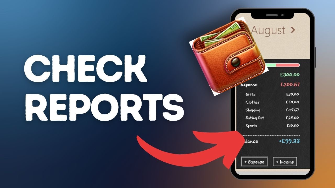 How to check reports on Spending Tracker? - YouTube