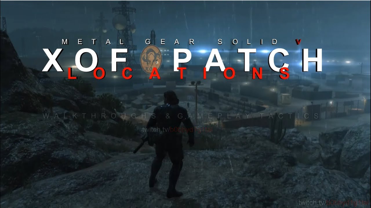 MGSV XOF Patch Locations - YouTube