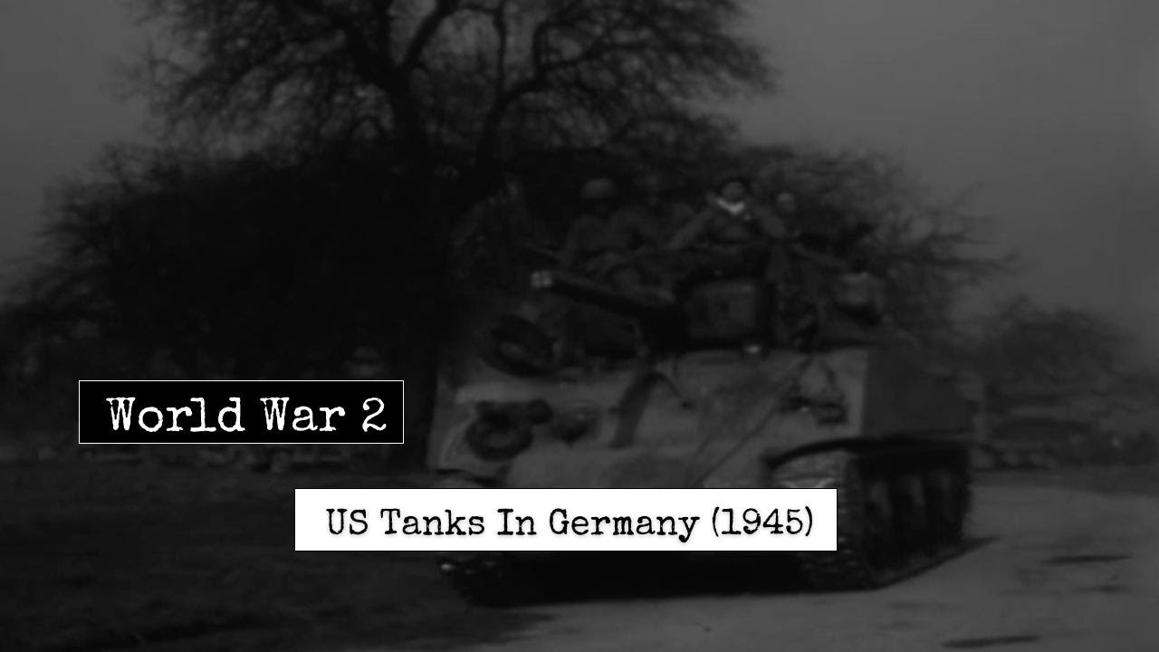 World War 2 - US 4TH Armored Frees American POWs Near Bad Kreuznach ...