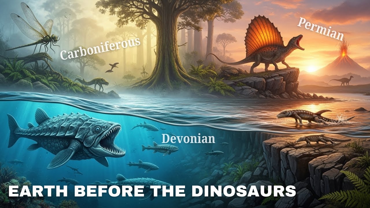Earth Before Dinosaurs 🌍 | Documentary on Life from Devonian to ...
