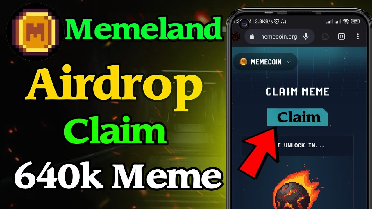 Memeland Airdrop claim | meme claim update | memeland update - YouTube