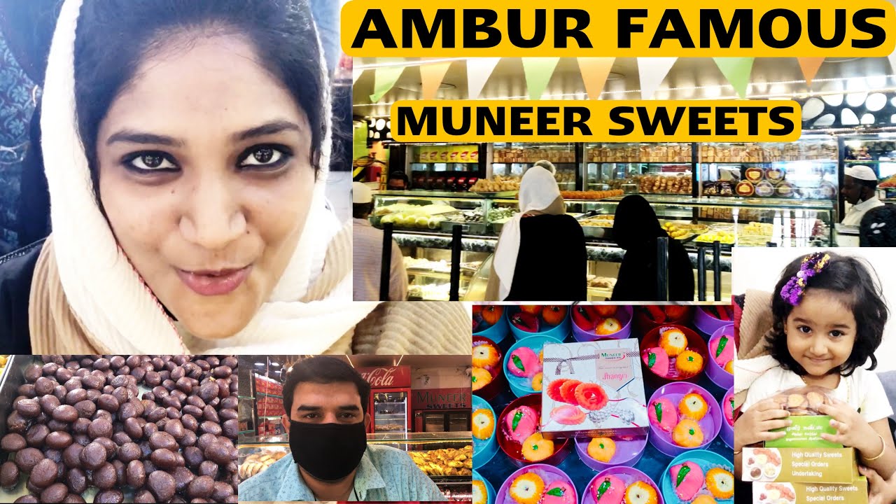 Ambur famous Makkan peda | Muneer sweets | Best place for sweets - YouTube