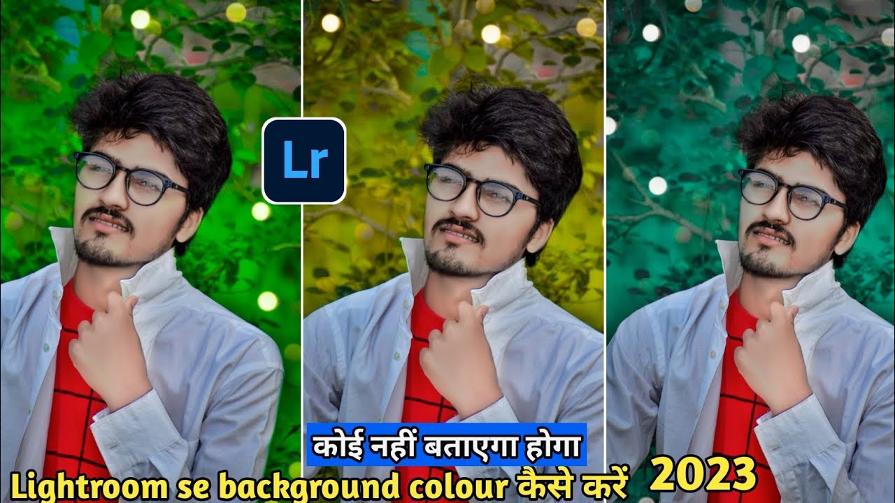 Lightroom me yellow colour background edit kaise karen, how to edit yellow background effect ...