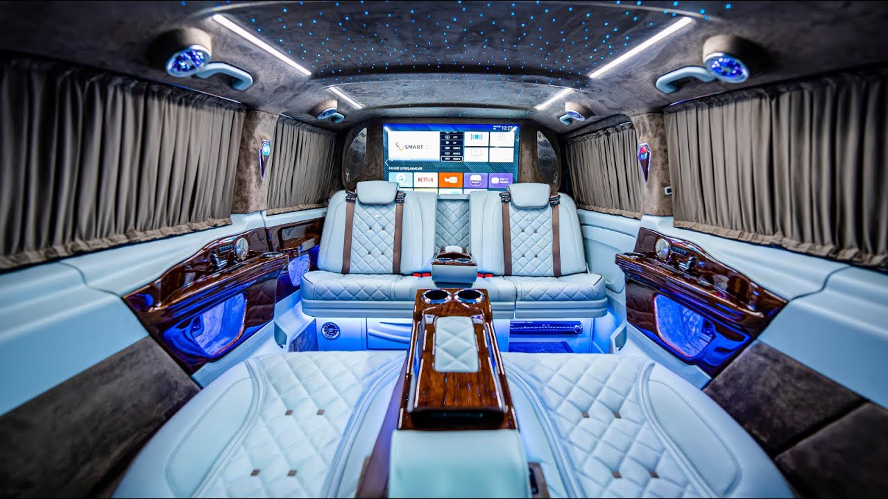 Mercedes Benz Vito ruby edition custom design - YouTube