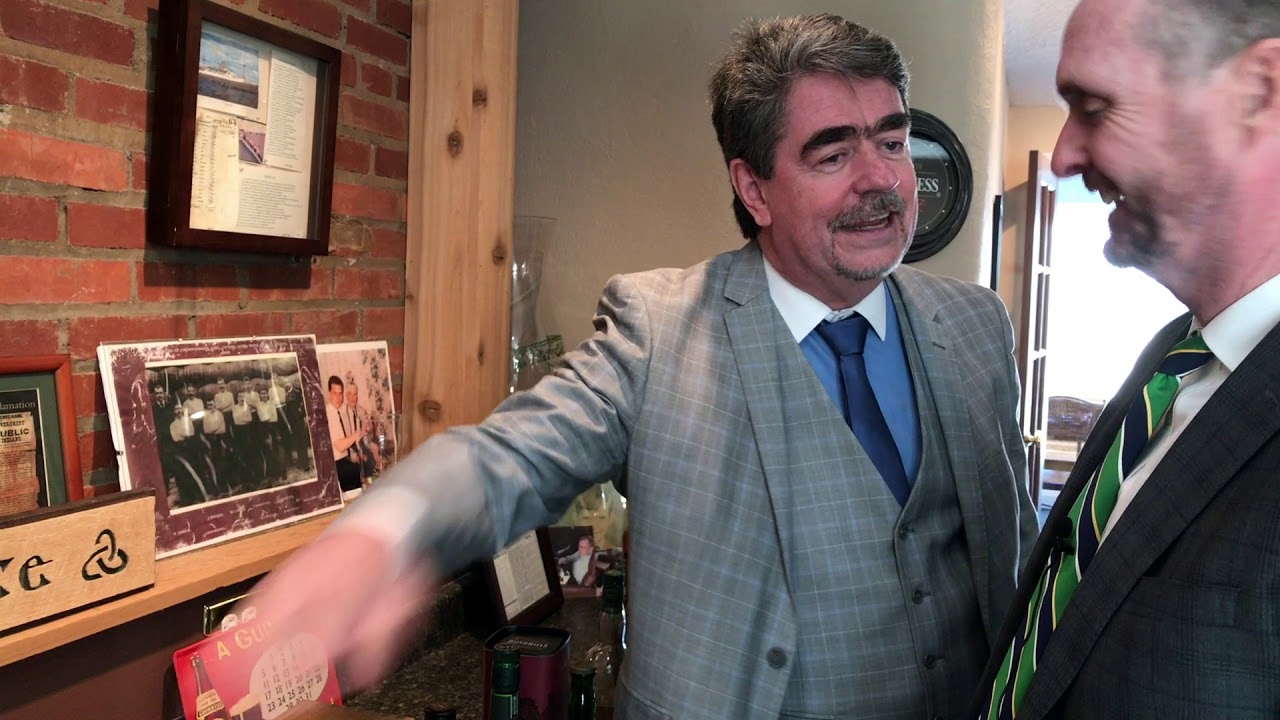 Two Irish-American guys in a homemade Irish pub in West Virginia - YouTube