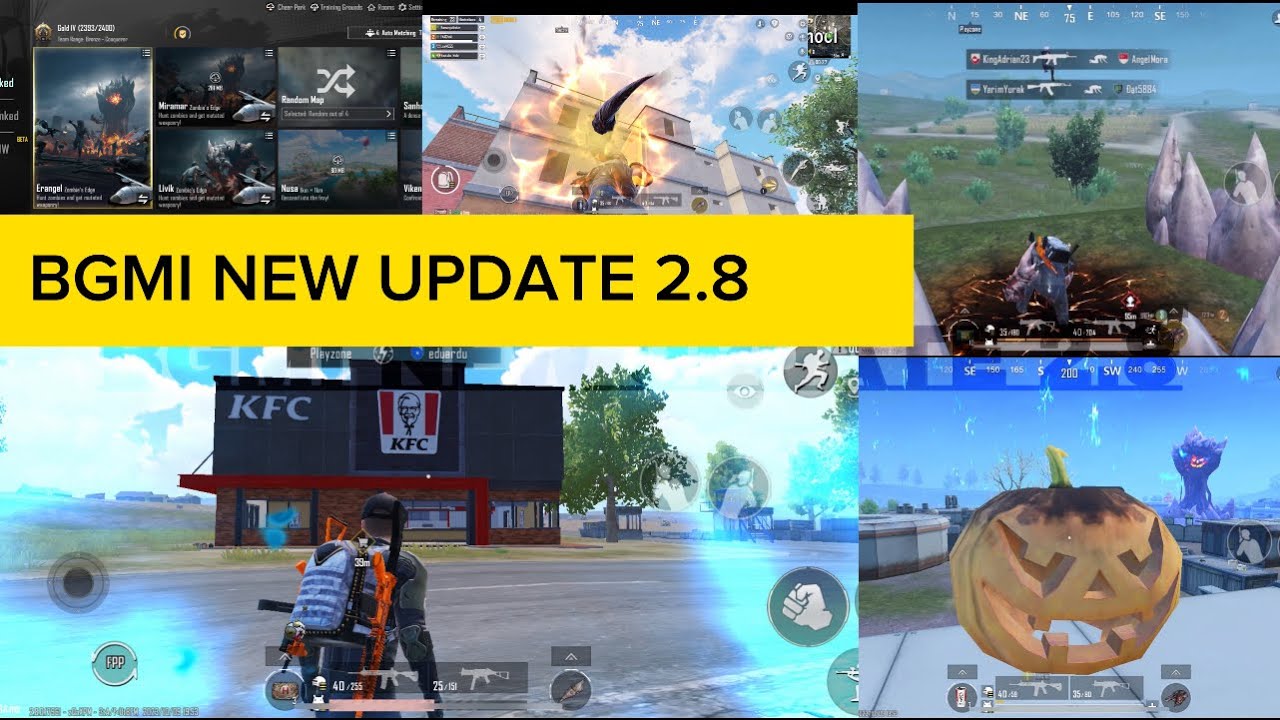 BGMI NEW UPDATE IS HERE || NEW UPDATE 2.8 ALL FEATURES BGMI || Tips And ...