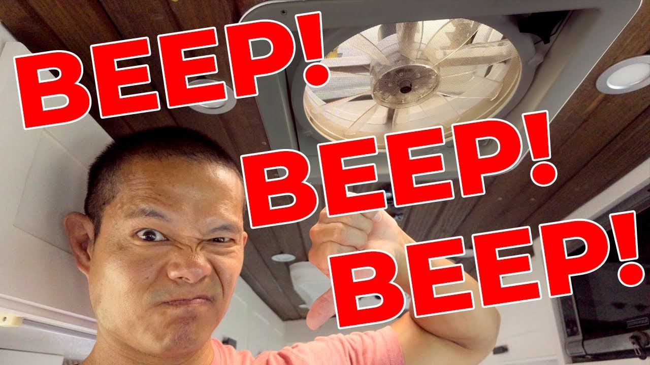 Easy $15 Fix for the Maxxair Fan Beeping Death! - YouTube