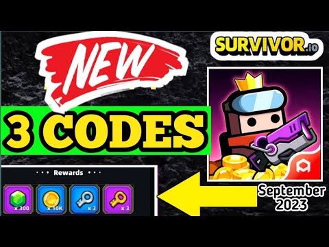 NEW SURVIVOR.IO CODES: GET GEMS, ENERGY, & REVIVAL COINS || SURVIVOR.IO ...