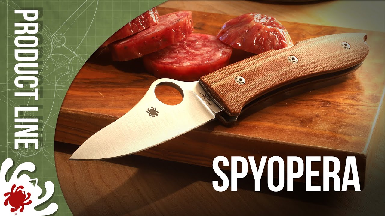 Spyderco SpyOpera - YouTube