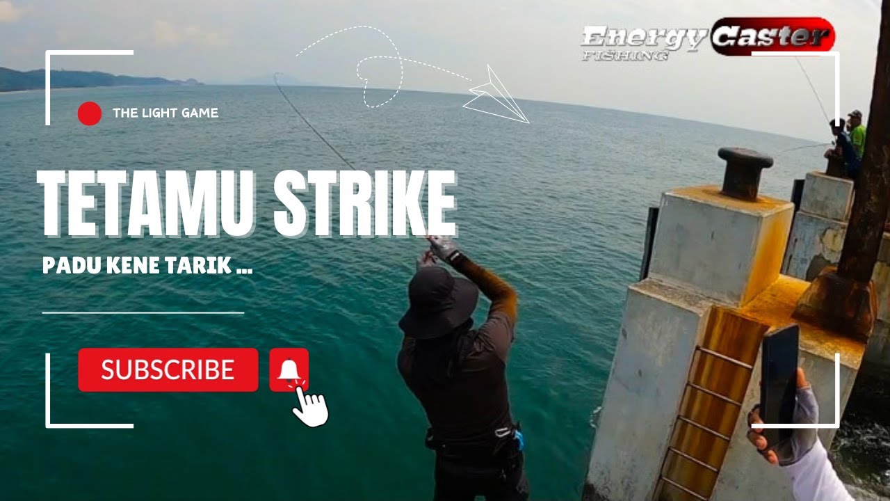 TETAMU STRIKE PADU LAST MINIT #fishing #ajing #lightsaltgame #ikan # ...