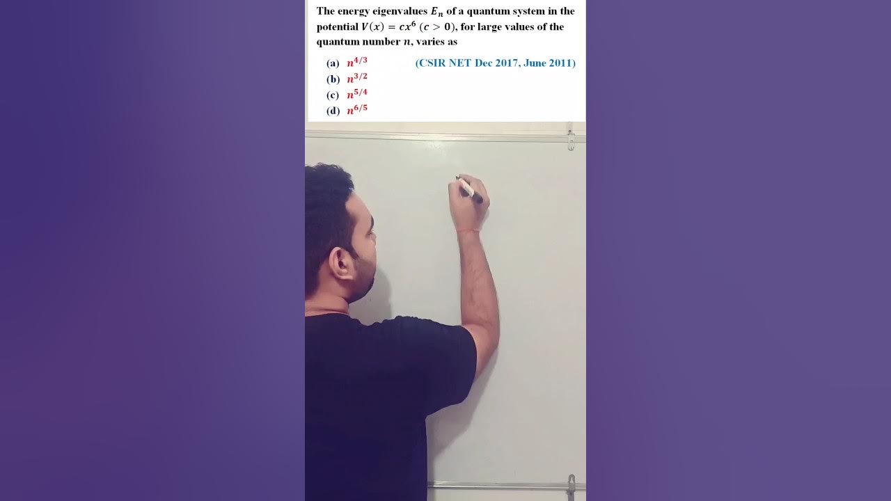 CSIR NET Physics Tricks Quantum Physics WKB Trick - YouTube