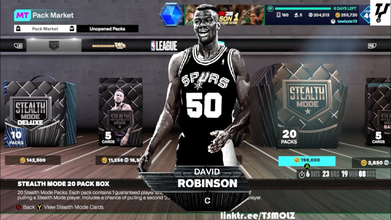 200k VC pack opening!! Did I pull Pink Diamond Stealth David Robinson ...